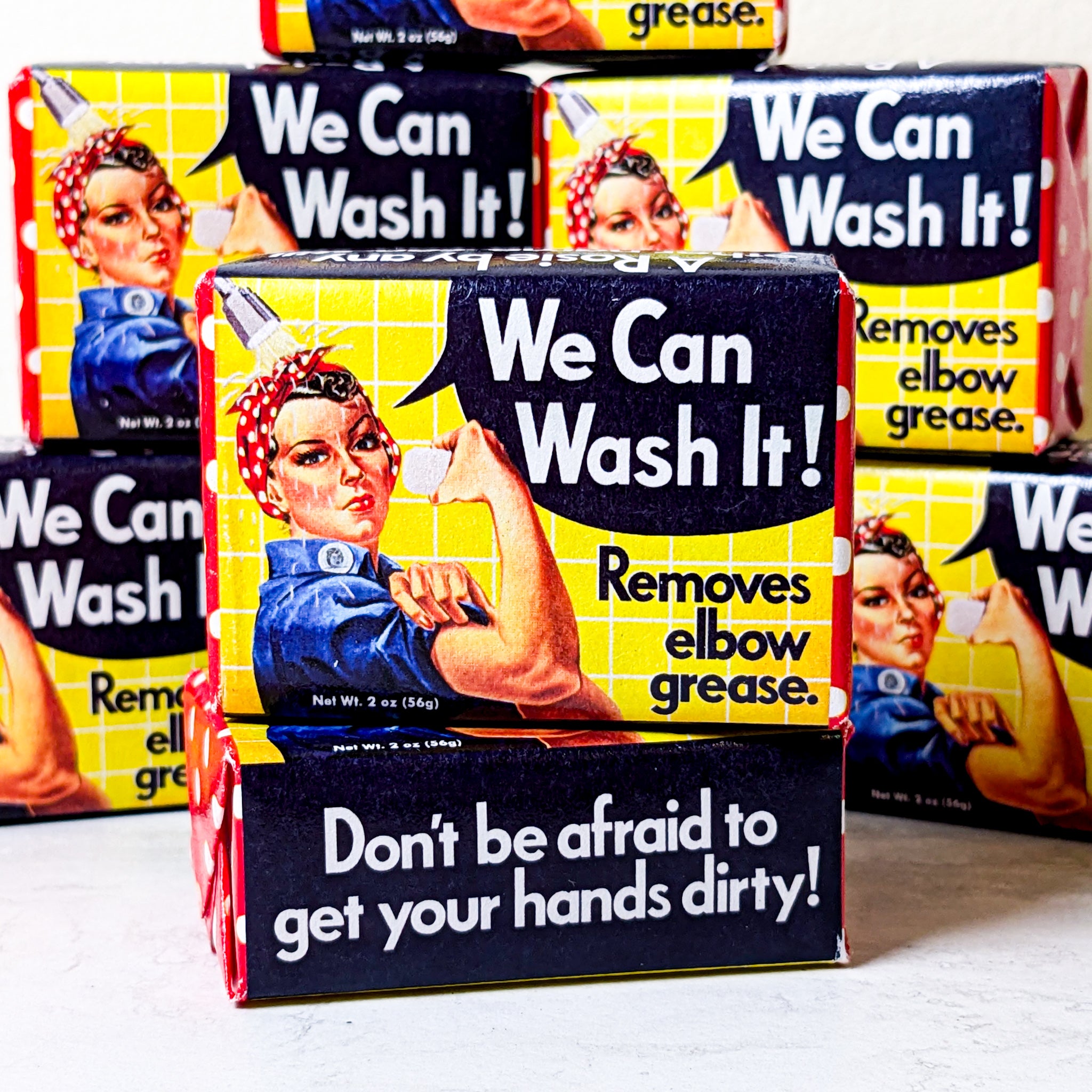 Rosie the Riveter Mini Bar Soap – Ordinary Magic Savannah